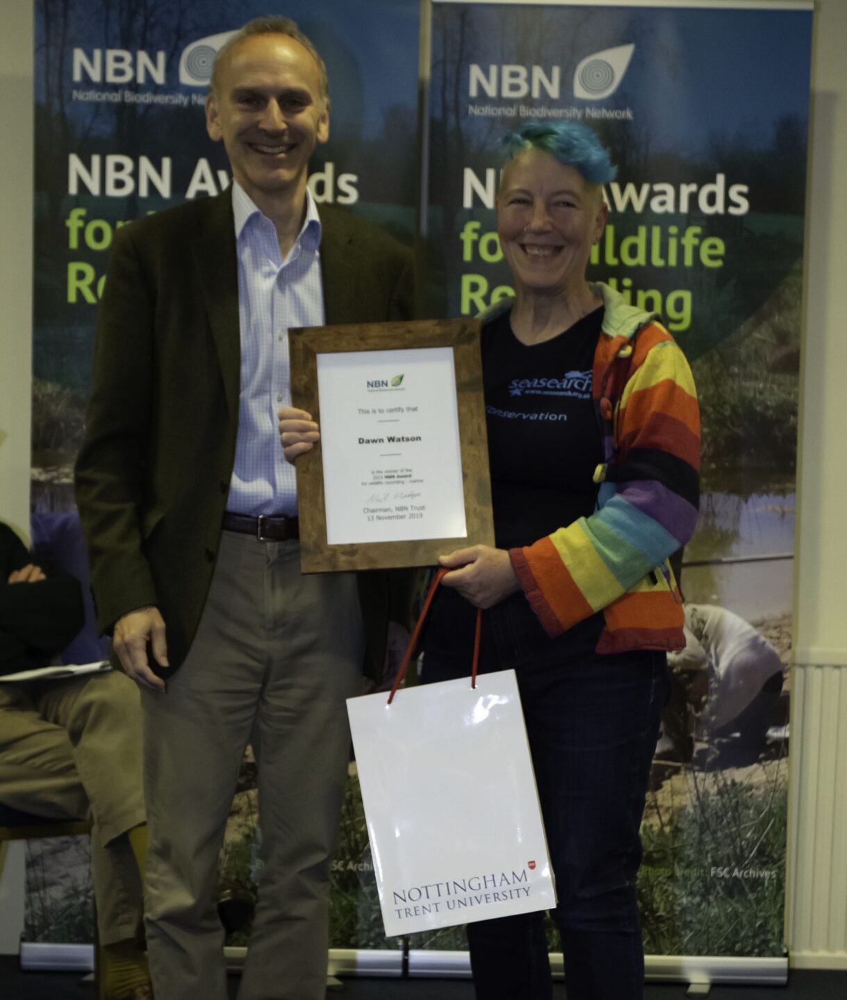 NBN Award winners 2019 - National Biodiversity Network