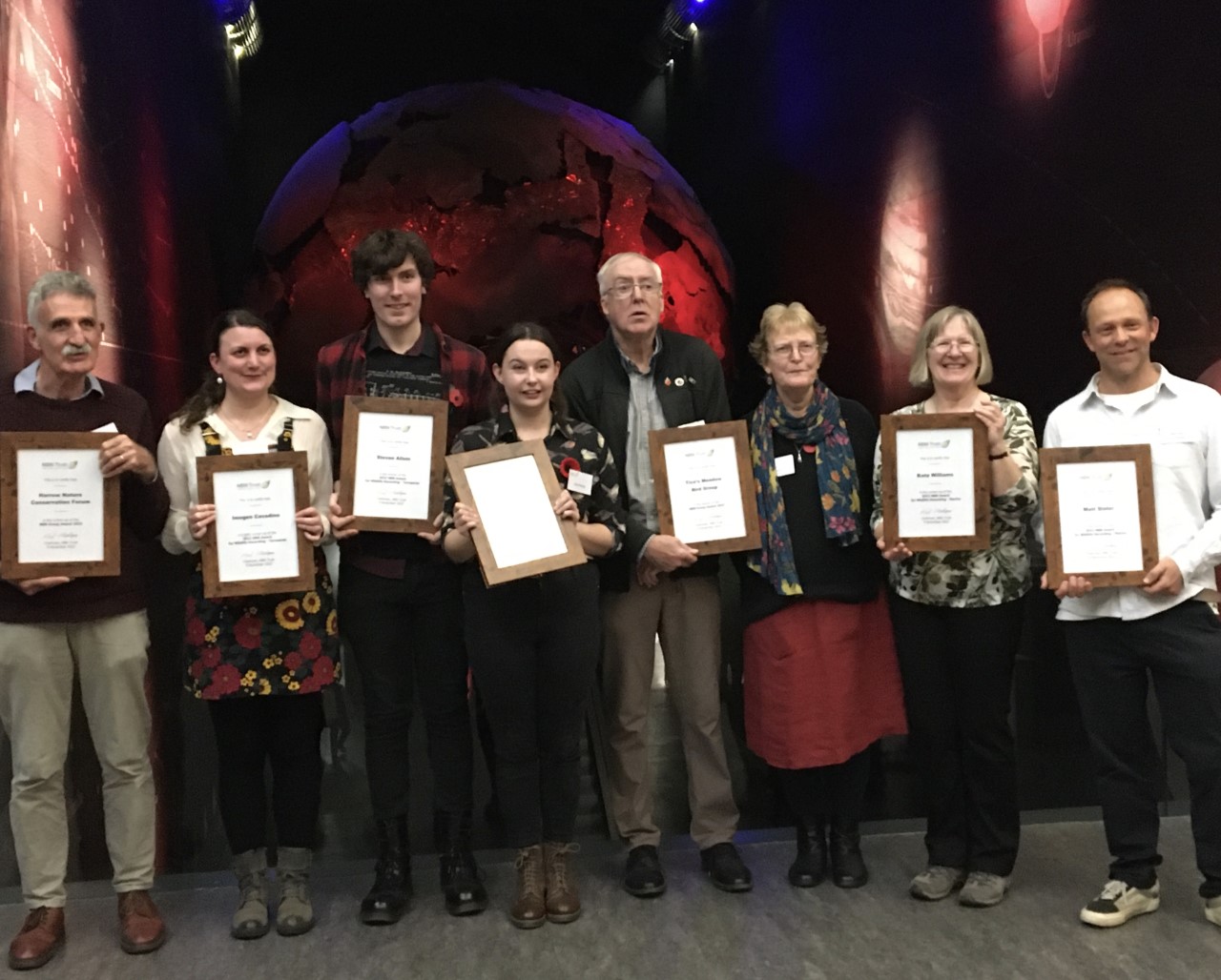 NBN Award winners 2022 - National Biodiversity Network